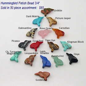 Gemstone Zuni Bears & Fetish Animals